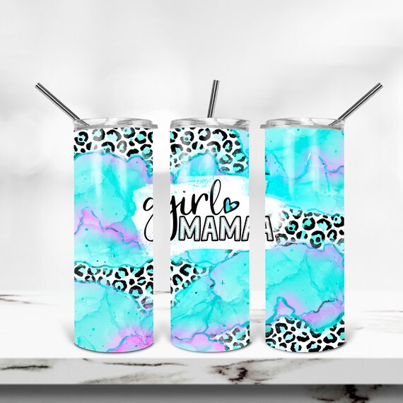 Girl Mama 20 Oz Skinny Tumbler Sublimation Design Digital - Etsy