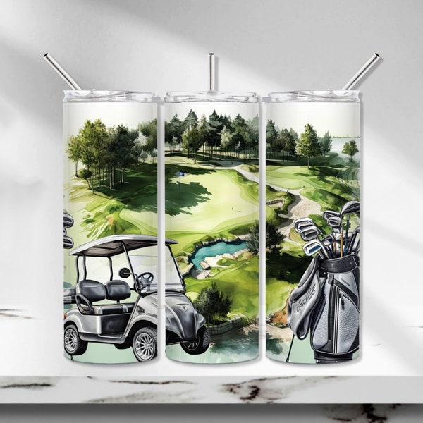 Golf Tumbler - Etsy