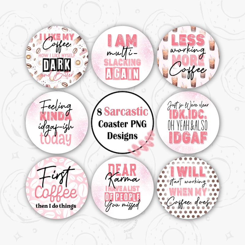 Coffee Saying Key Chain - Etsy