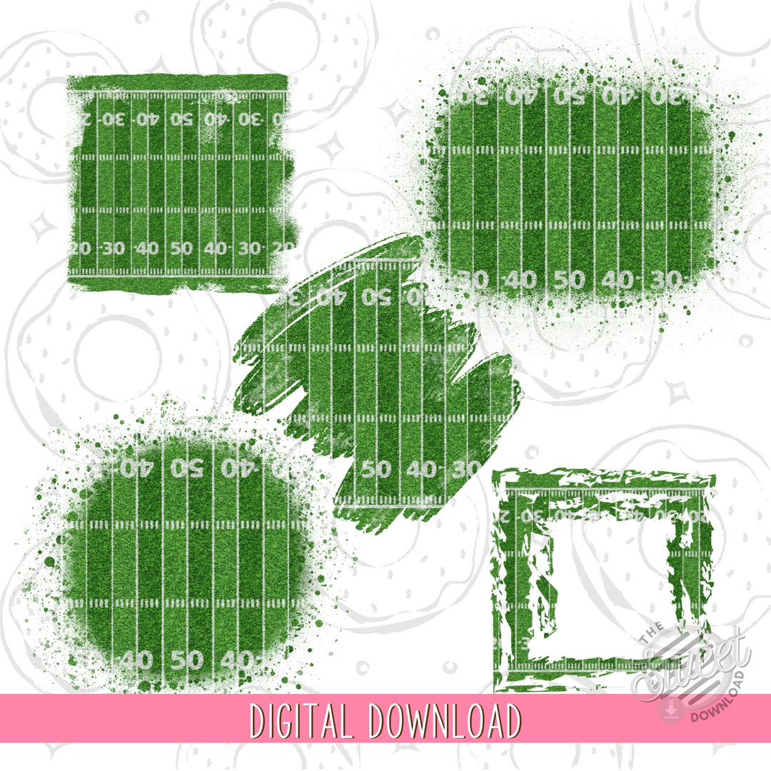 Football Field Sublimation Patches, Football Patches PNG, Football ...