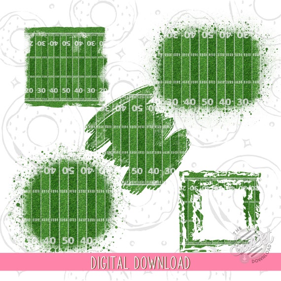 Football Field Sublimation Patches Football Patches PNG - Etsy