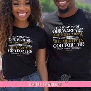 Christian PNG, Warfare Bible Verse Sublimation Design, Army of God DTF ...