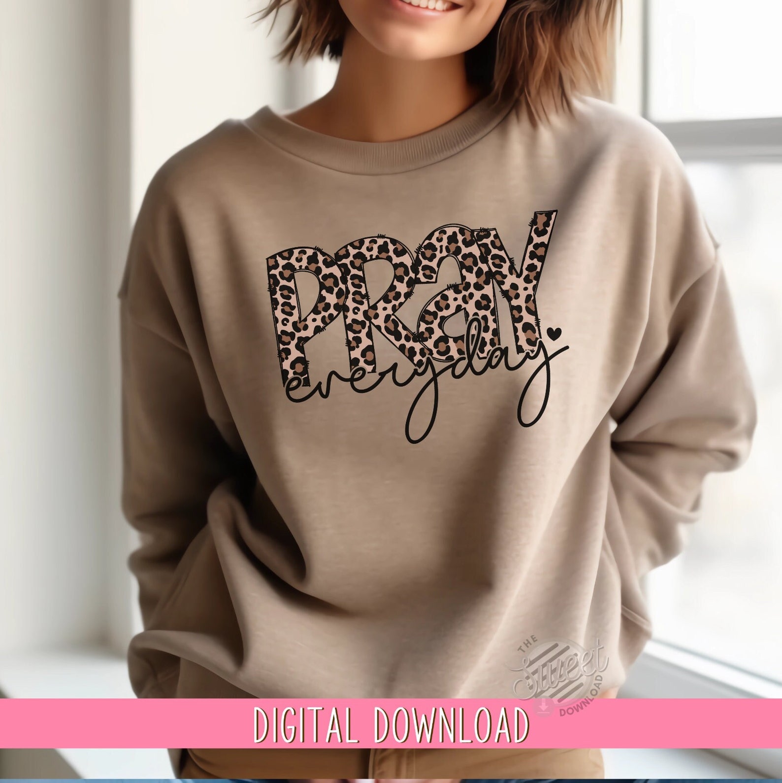 Pray PNG, Christian Sublimation Design, Bible Verse DTF Shirt Design ...