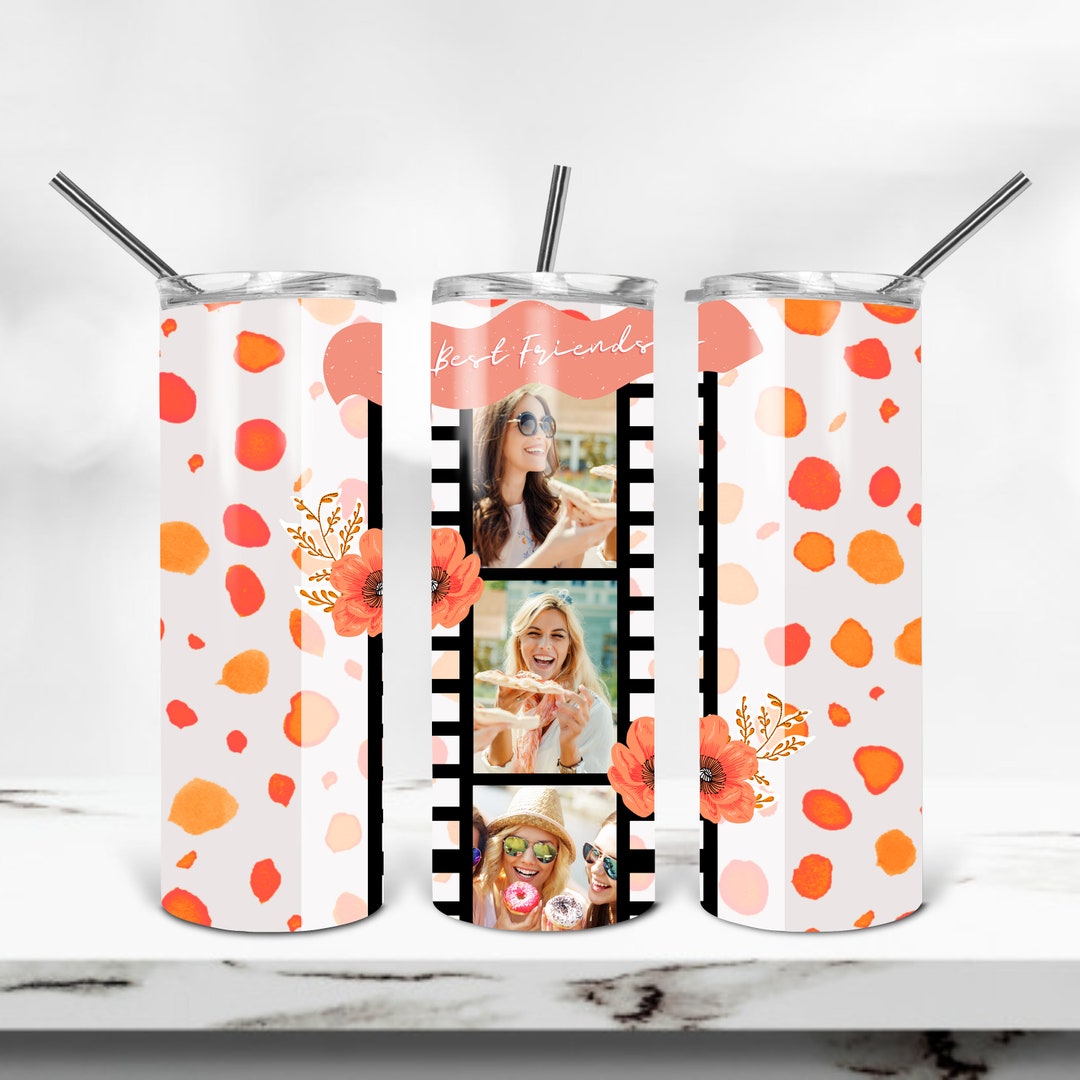 Best Friends Tumbler Customizable , Best Friends Photo Template for ...