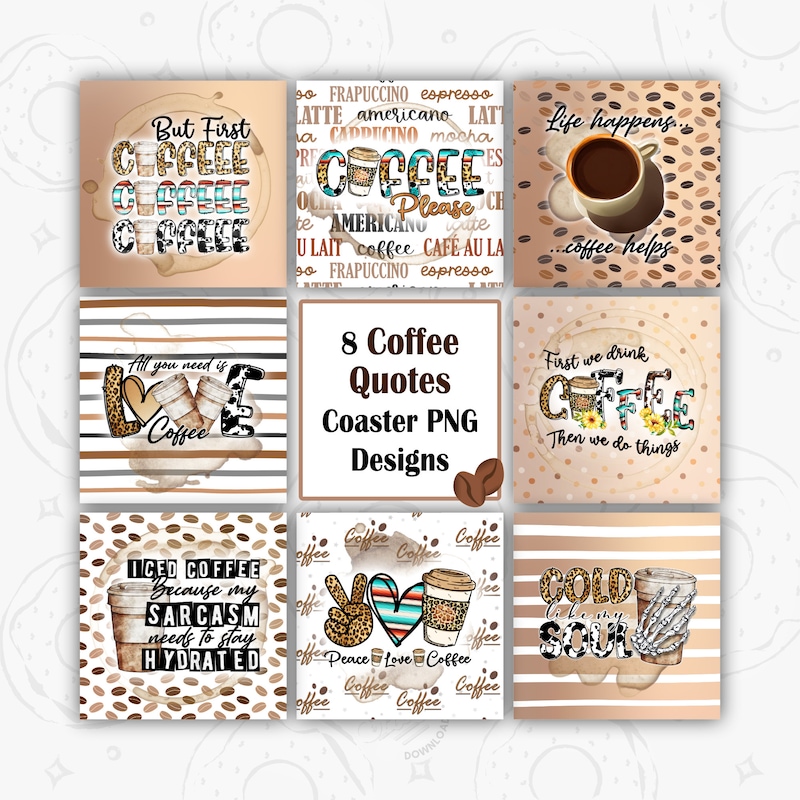 Coffee Keychain Sayings - Etsy