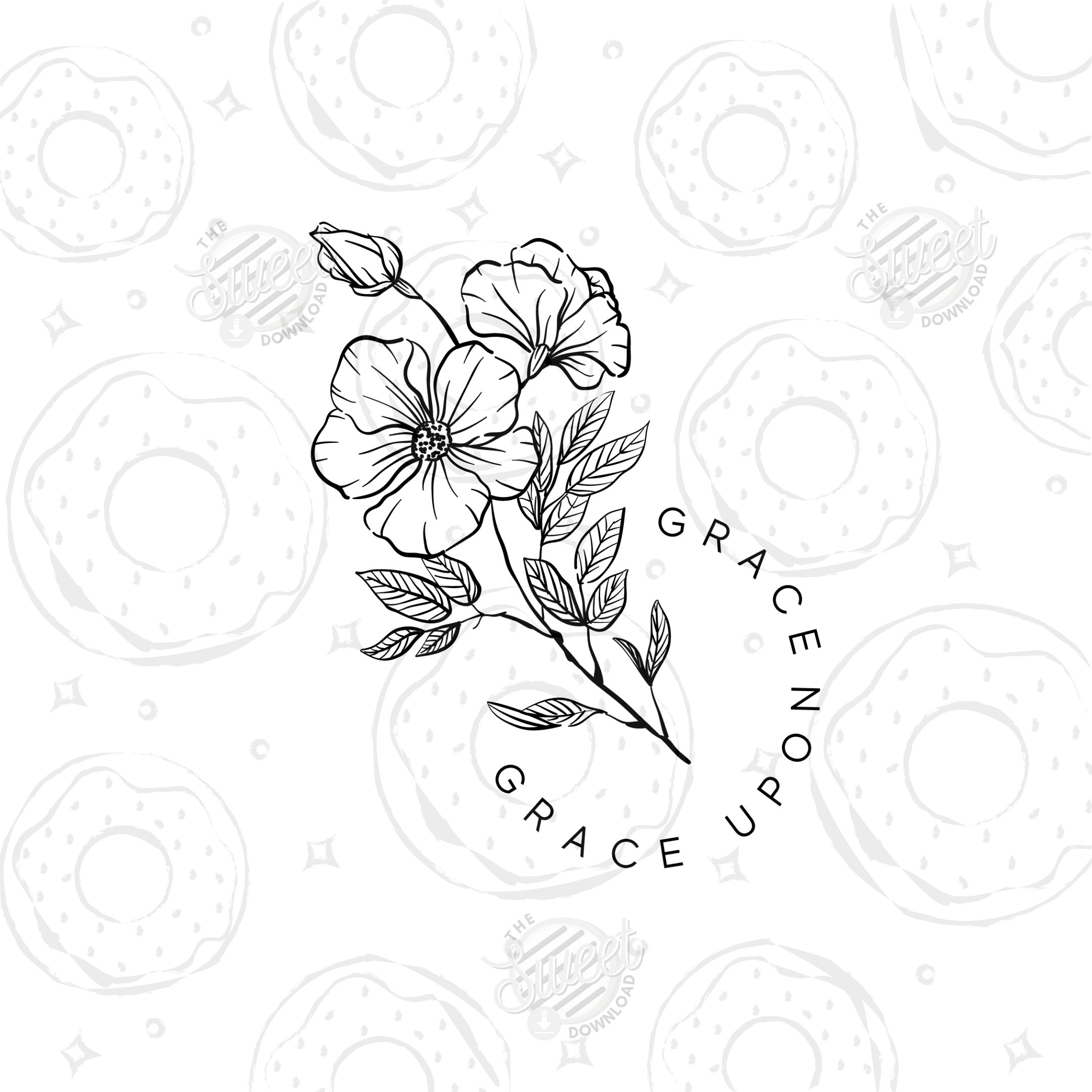 Grace Upon Grace SVG and PNG - Bible Verse Svg - Cut File Cricut ...