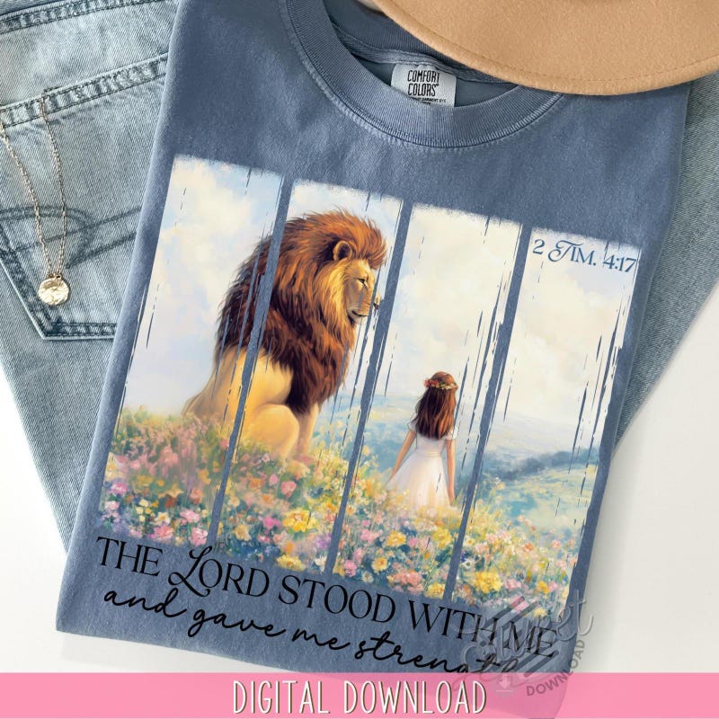 Lord Stood With Me - Etsy