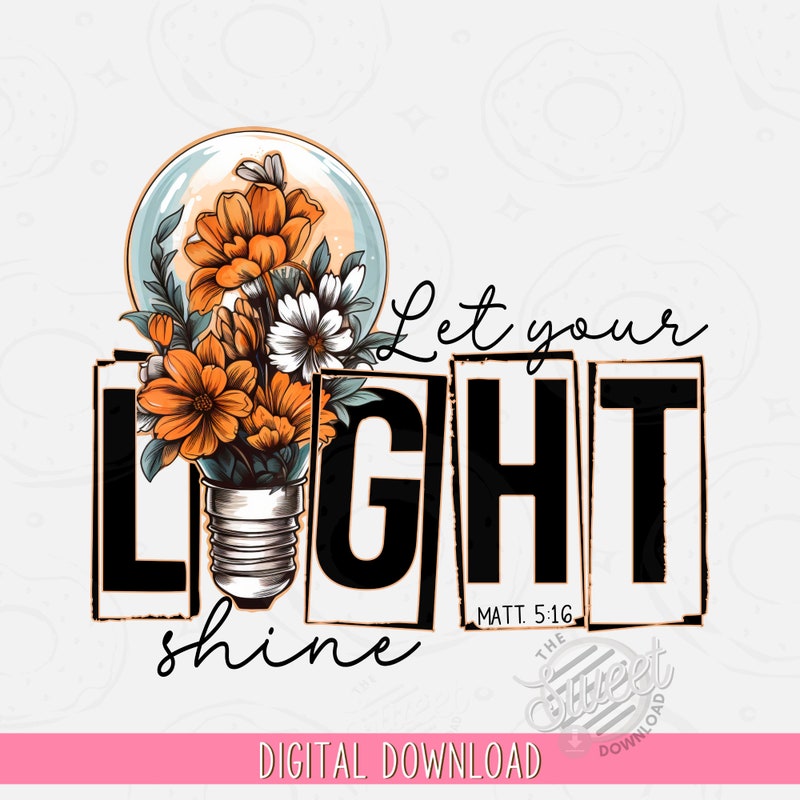 Let Your Light Shine - Etsy