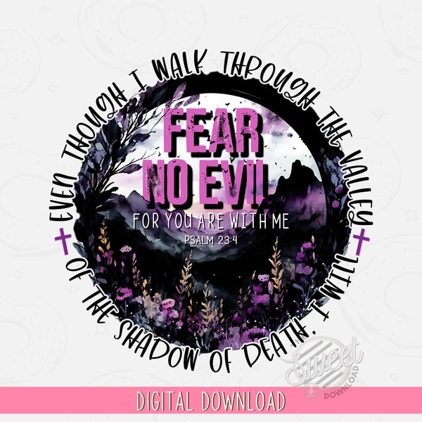 Fear No Evil - Etsy