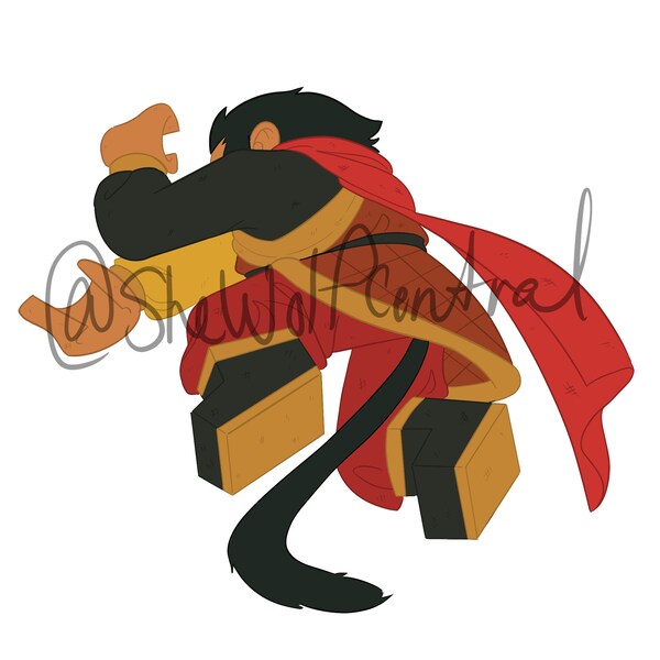 Monkie Kid Keychain - Etsy