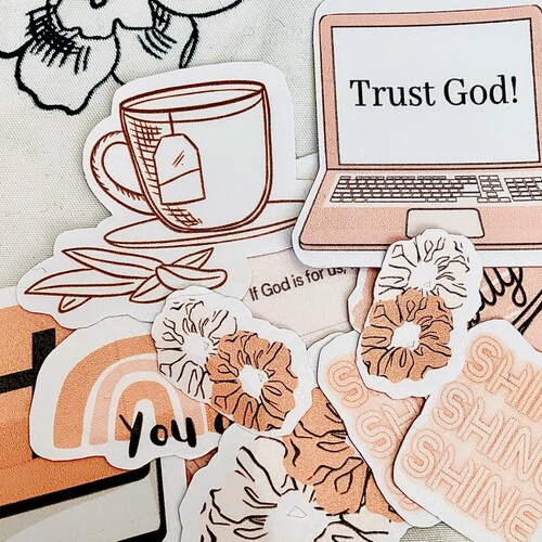 Sticker Set Christian Stickers Religious Stickers Laptop - Etsy