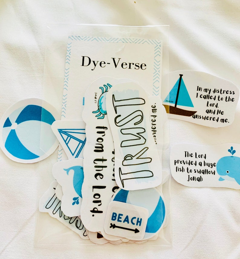 Jonah Bible Stickers - Etsy