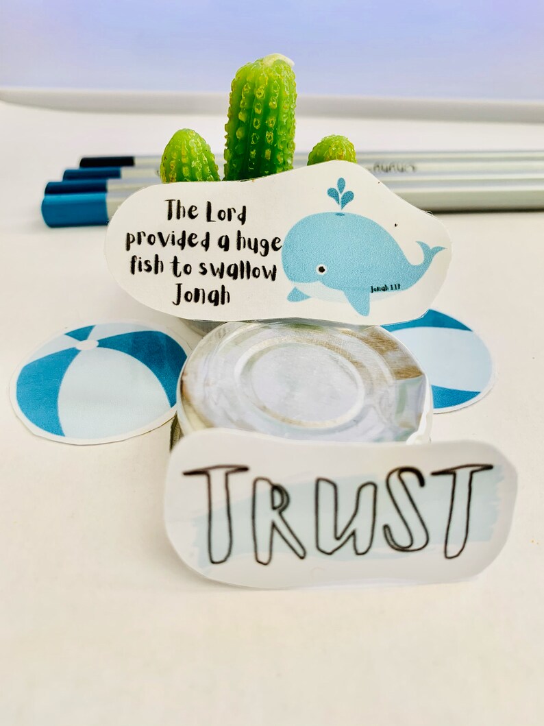 Jonah Bible Stickers - Etsy