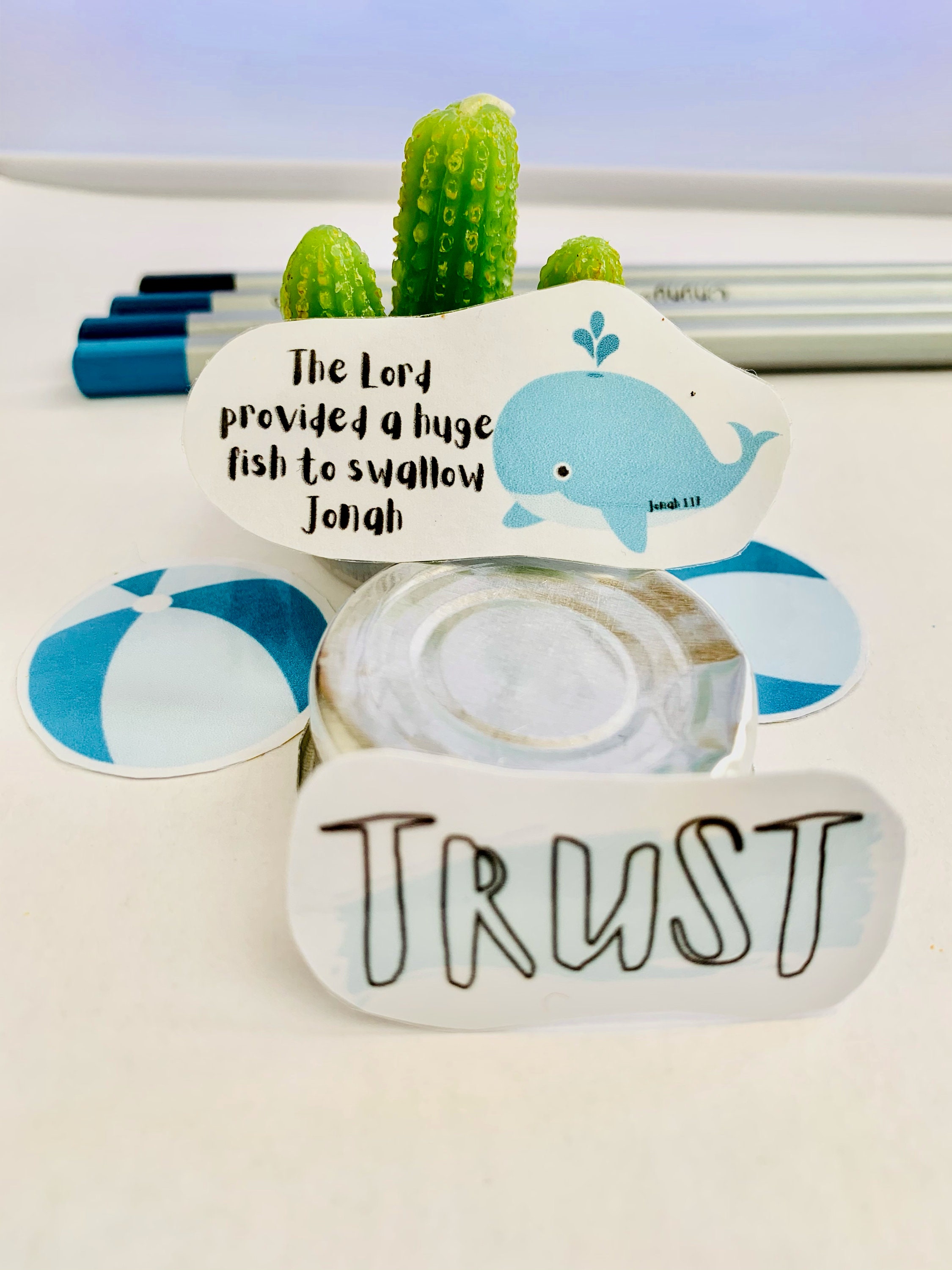 Jonah Bible Stickers - Etsy