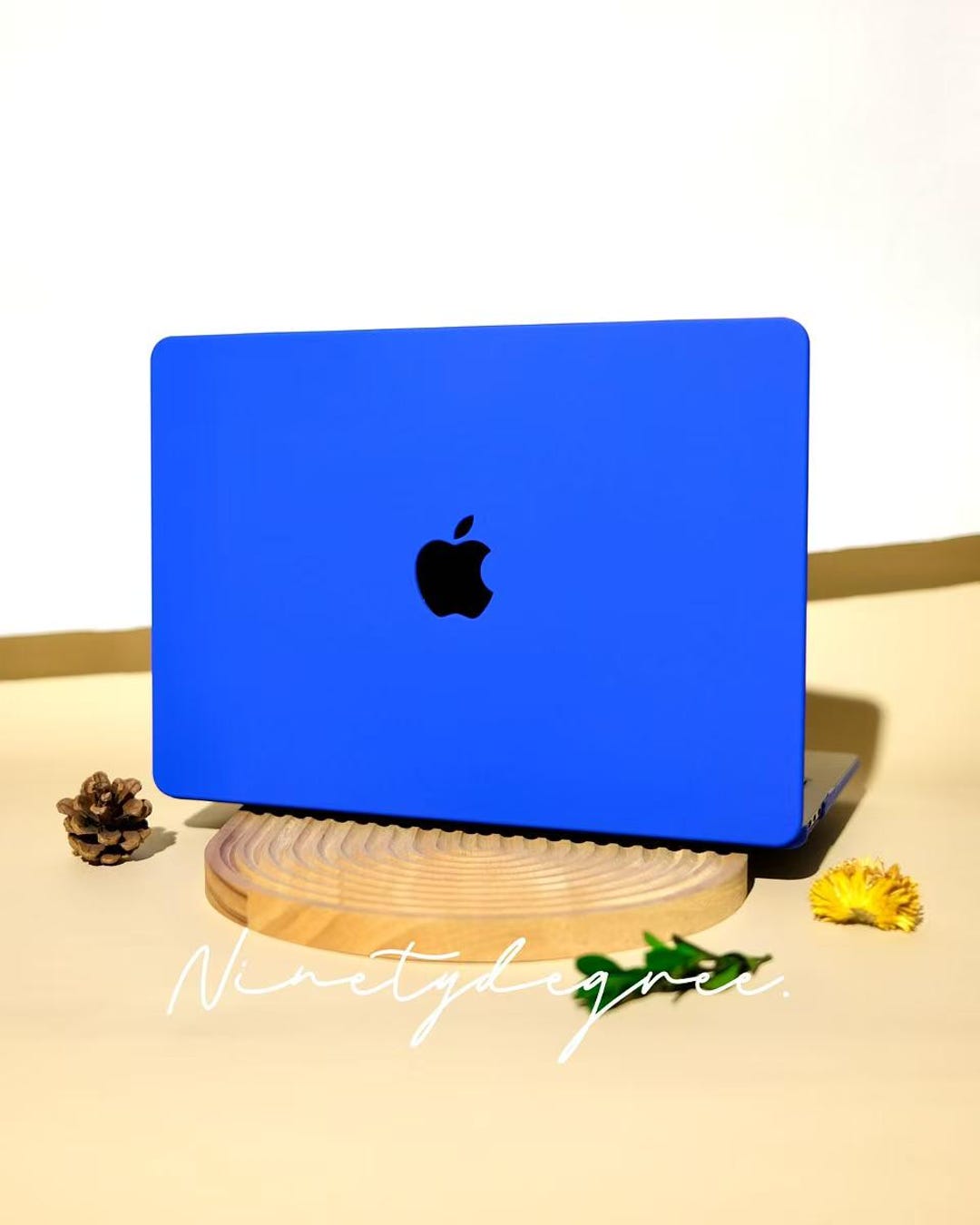 Cyber Neon Blue MacBook Case | Elegance Shockproof MacBook Cover ...