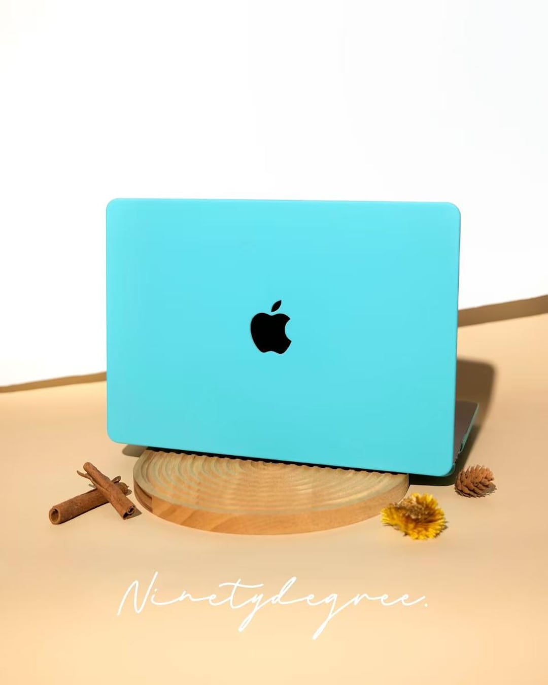 Cyber Neon Light Blue MacBook Case | Boho Shockproof MacBook Cover ...