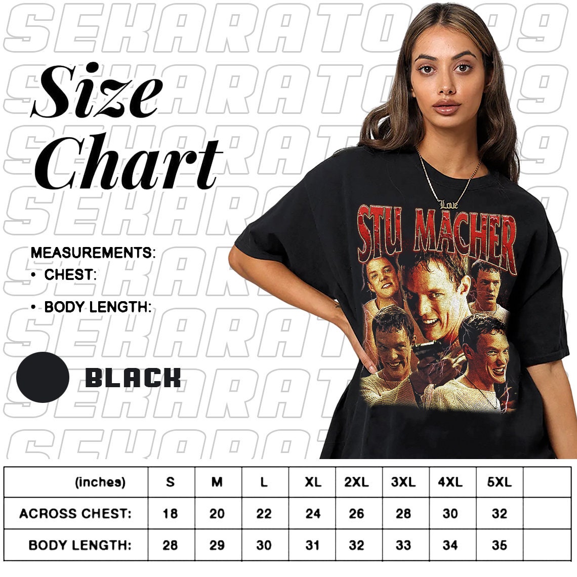 Vintage Wash Stu Macher T Shirt, Vintage 90s Bootleg Classic Graphic ...