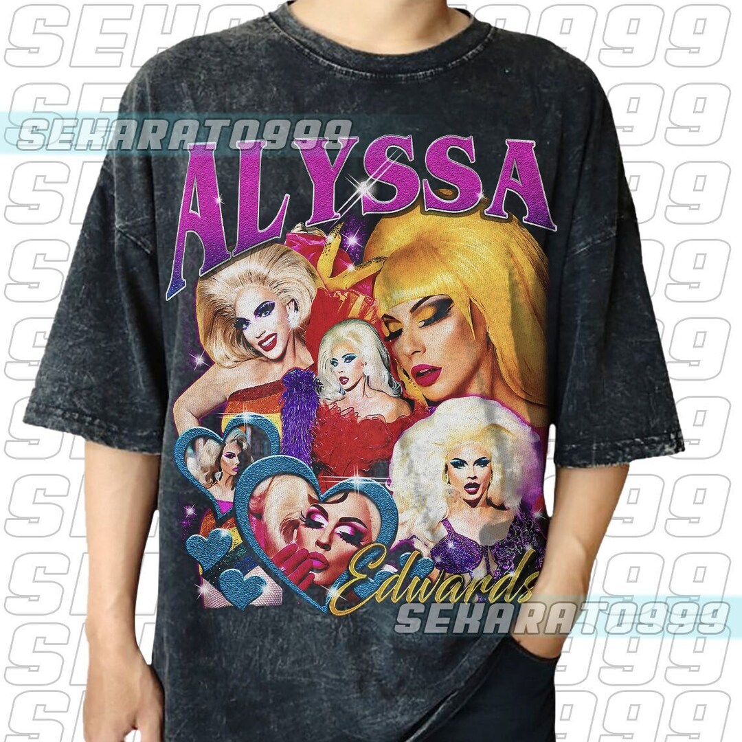 Vintage Style Alyssa Edwards Shirt-alyssa Edwards Tshirt,lgbtq Shirt ...