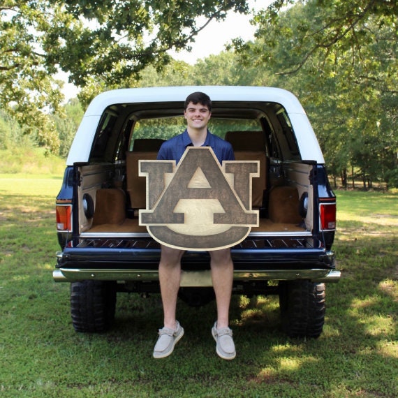 Auburn Tigers Wood LED Sign Auburn Tigers Wall Art Auburn Univ Dorm ...