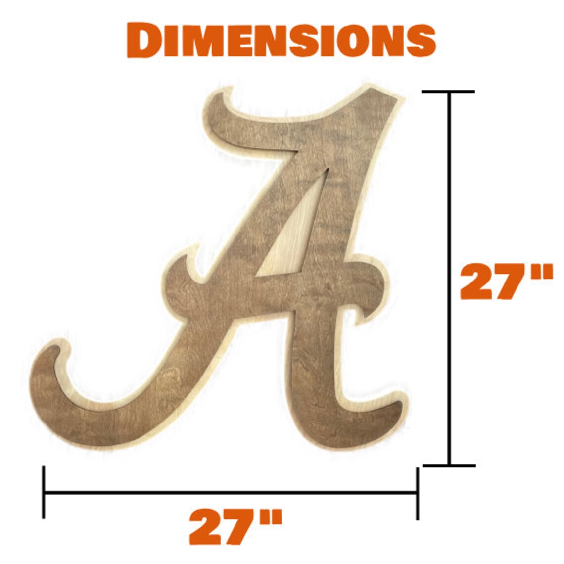 Alabama Crimson Tide Wood LED Sign Alabama Football Sign University of ...