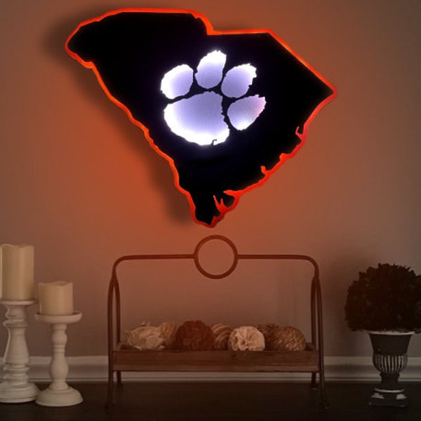 Clemson Sign - Etsy