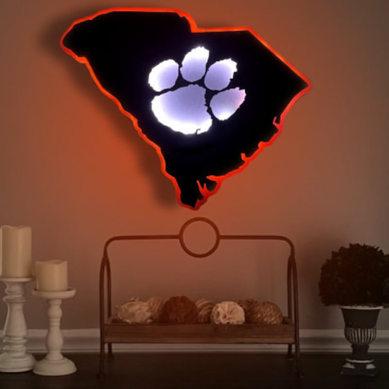 Clemson Sign - Etsy