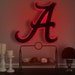 Alabama Crimson Tide Wood LED Sign Alabama Football Sign University of ...