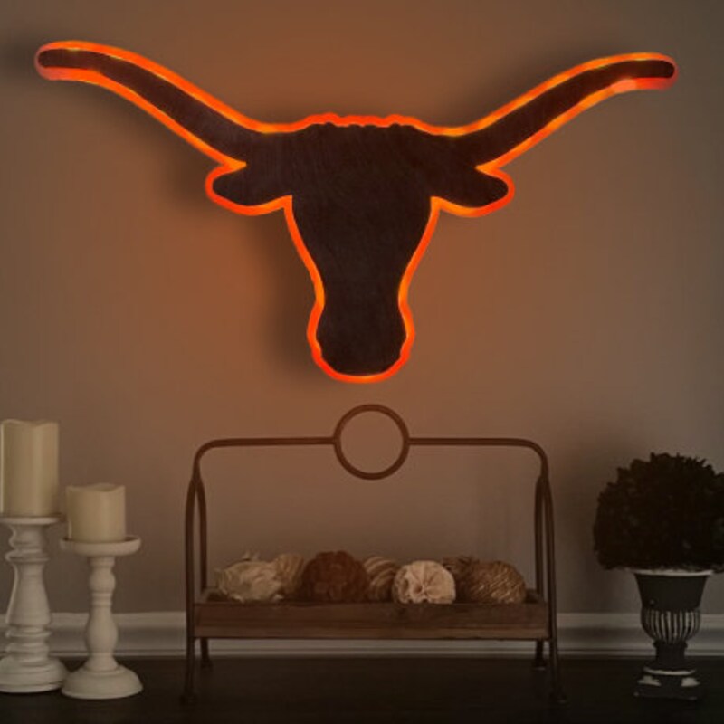 Longhorn Wall Art - Etsy