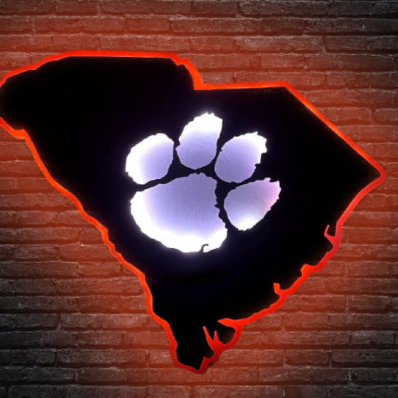 Clemson Sign - Etsy