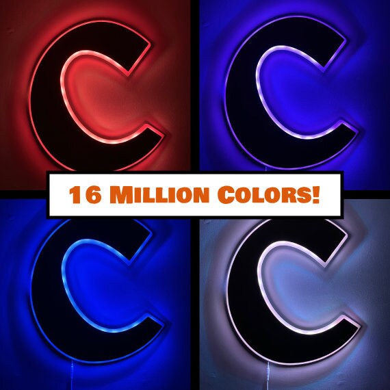 Clemson Tigers Wood LED Sign Clemson Baseball C Wall Art Clemson ...