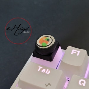 Handcrafted Sushi (MAKIZUSHI) Keycap - Etsy