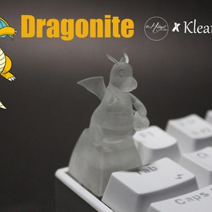 DRAGONITE Keycap Clear - Etsy