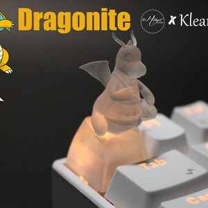 DRAGONITE Keycap Clear - Etsy