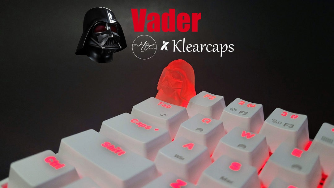 DARTH VADER Keycap Clear - Etsy