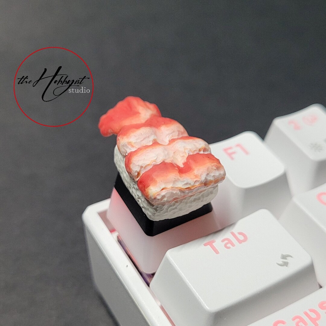 Handcrafted Shrimp Sushi (SHRIMP NIGIRI) Keycap - Etsy