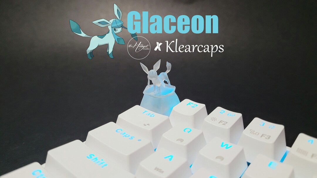 GLACEON | Keycap | Clear - Etsy