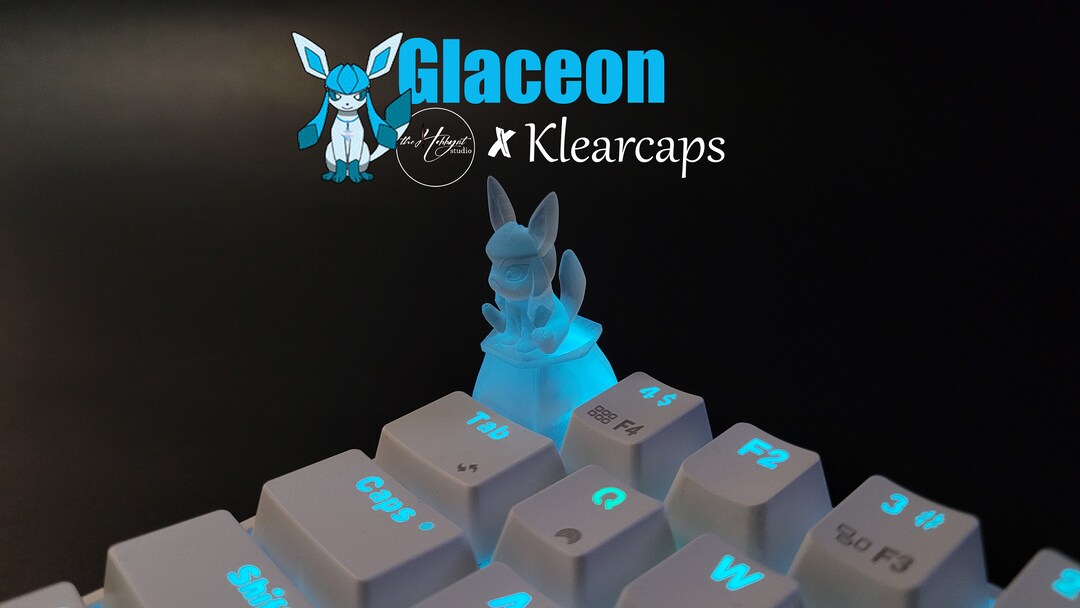 GLACEON sitting Keycap Clear - Etsy Canada
