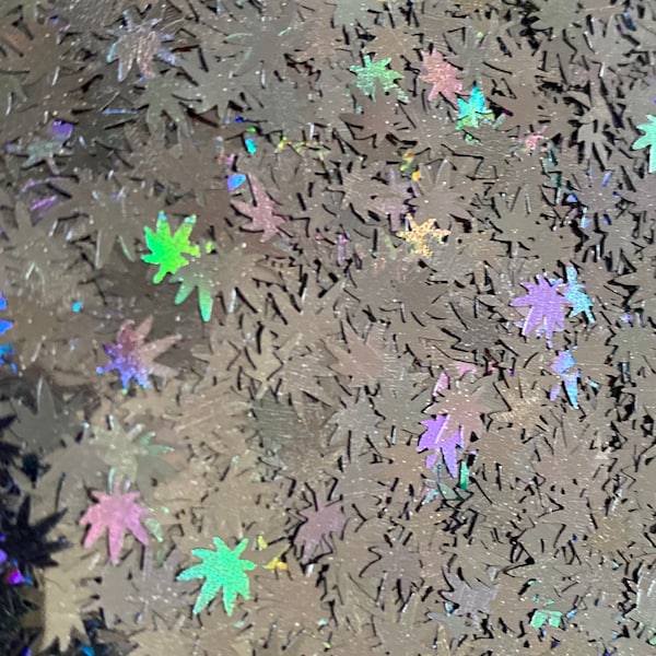 Weed Nail Glitter - Etsy