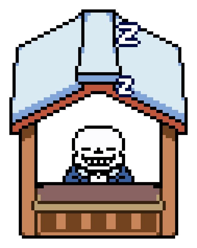 Sans' Hot Dog Stand Undertale Cross Stitch Pattern - Etsy