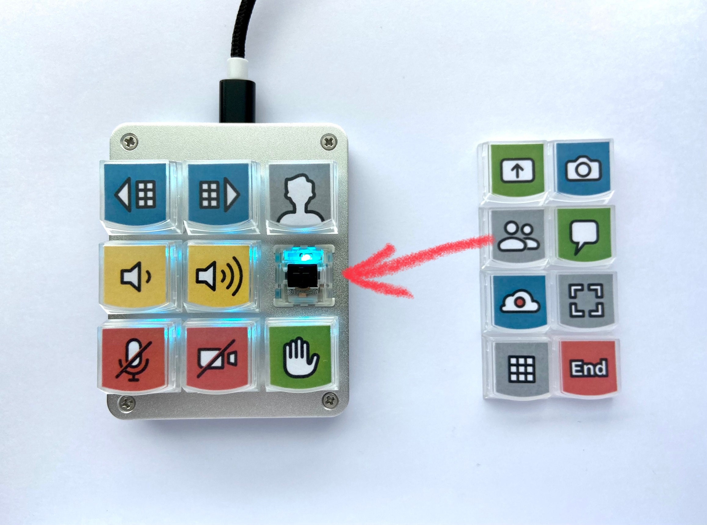 Macro Pad - CUSTOM Shortcut Buttons - Etsy