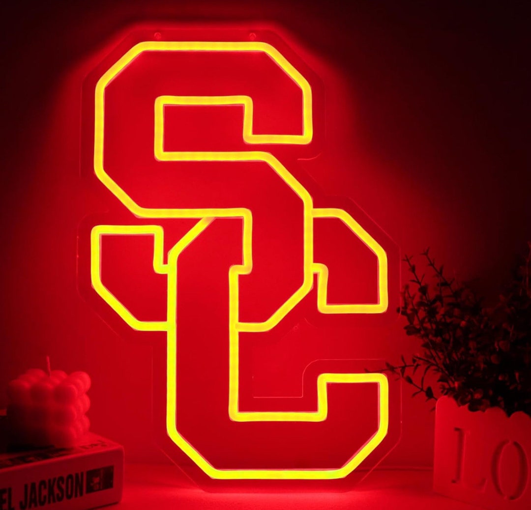 University of Southern California USC LED Neon Sign for Dorm Bedroom ...