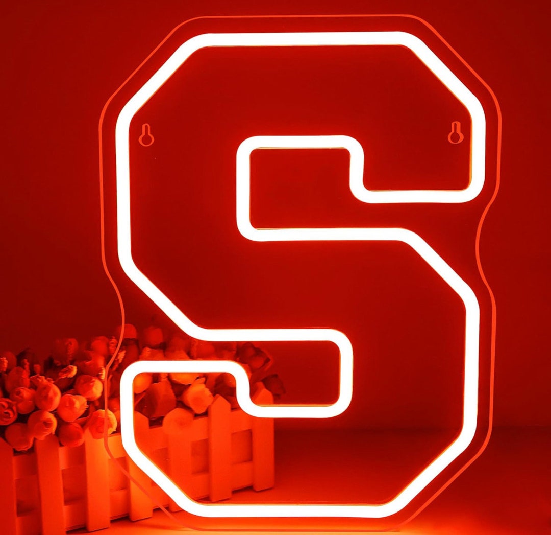 Syracuse University LED Neon Sign for Dorm Bedroom Neon Bar Sign Led ...