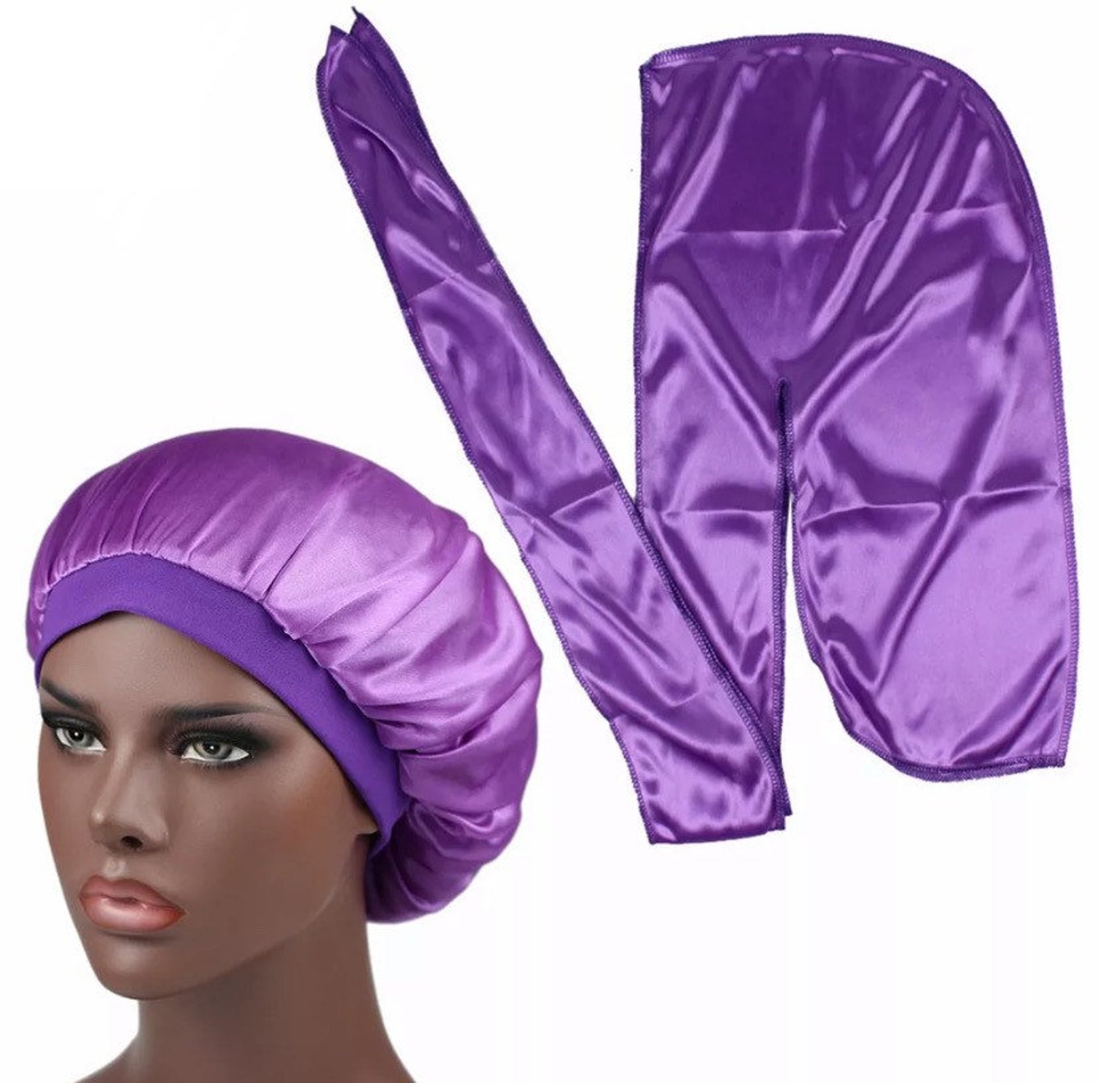 Matching Silk Durag Bonnet Sets Etsy