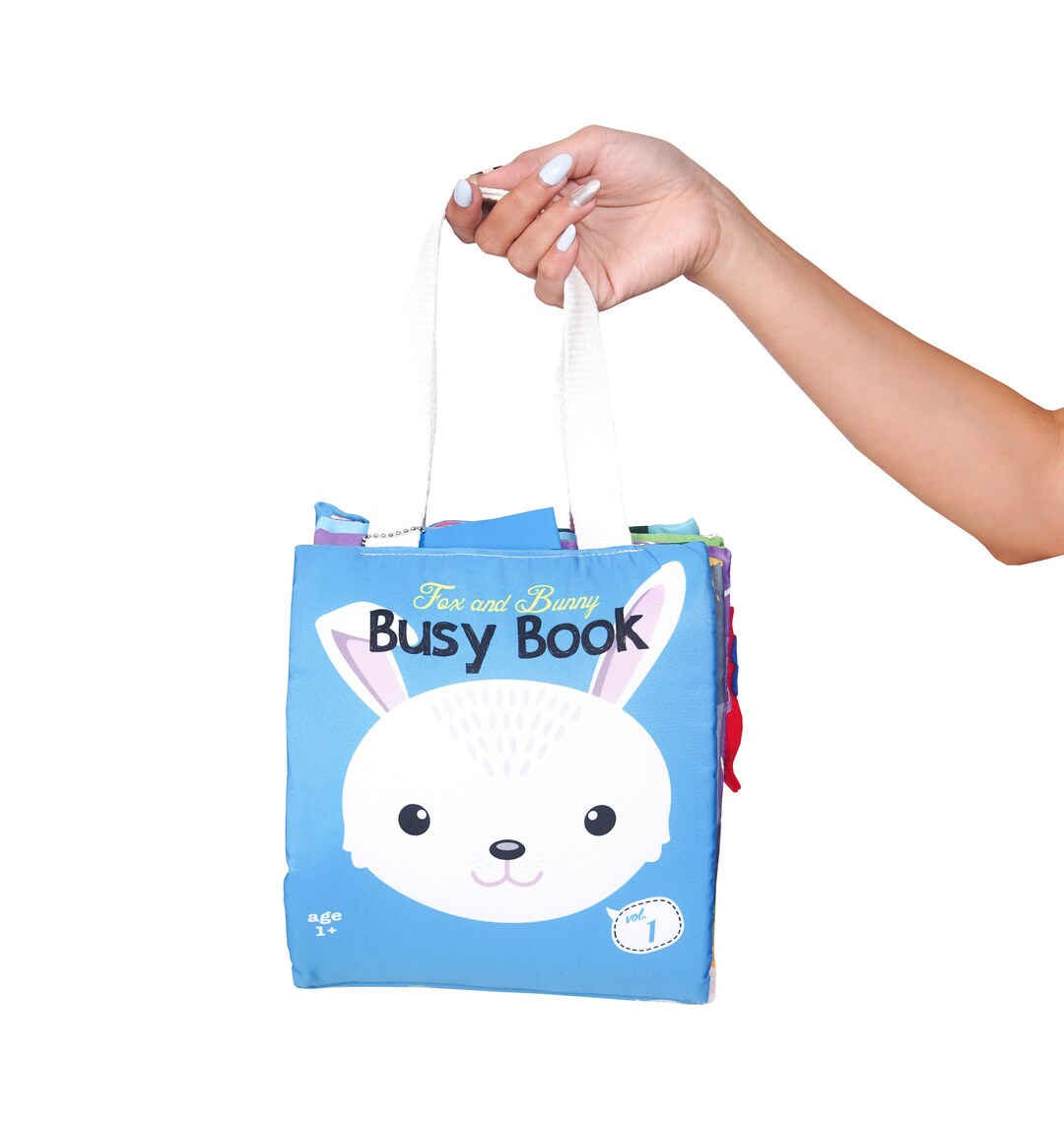 Busy Book, Bunny Book, Kids Book, Kids Activity Book, Kids Fine Motoric ...