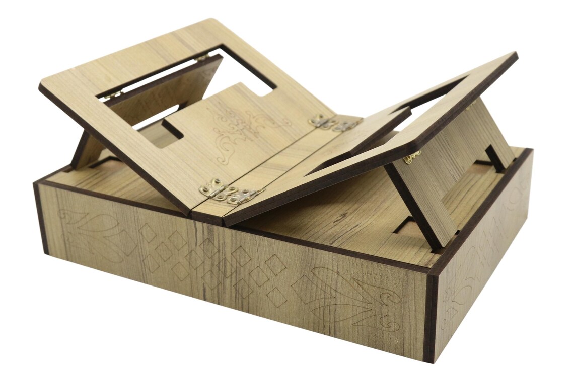 Table Top Quran Reading Table,quran Holder,book Stand,wooden Quran ...