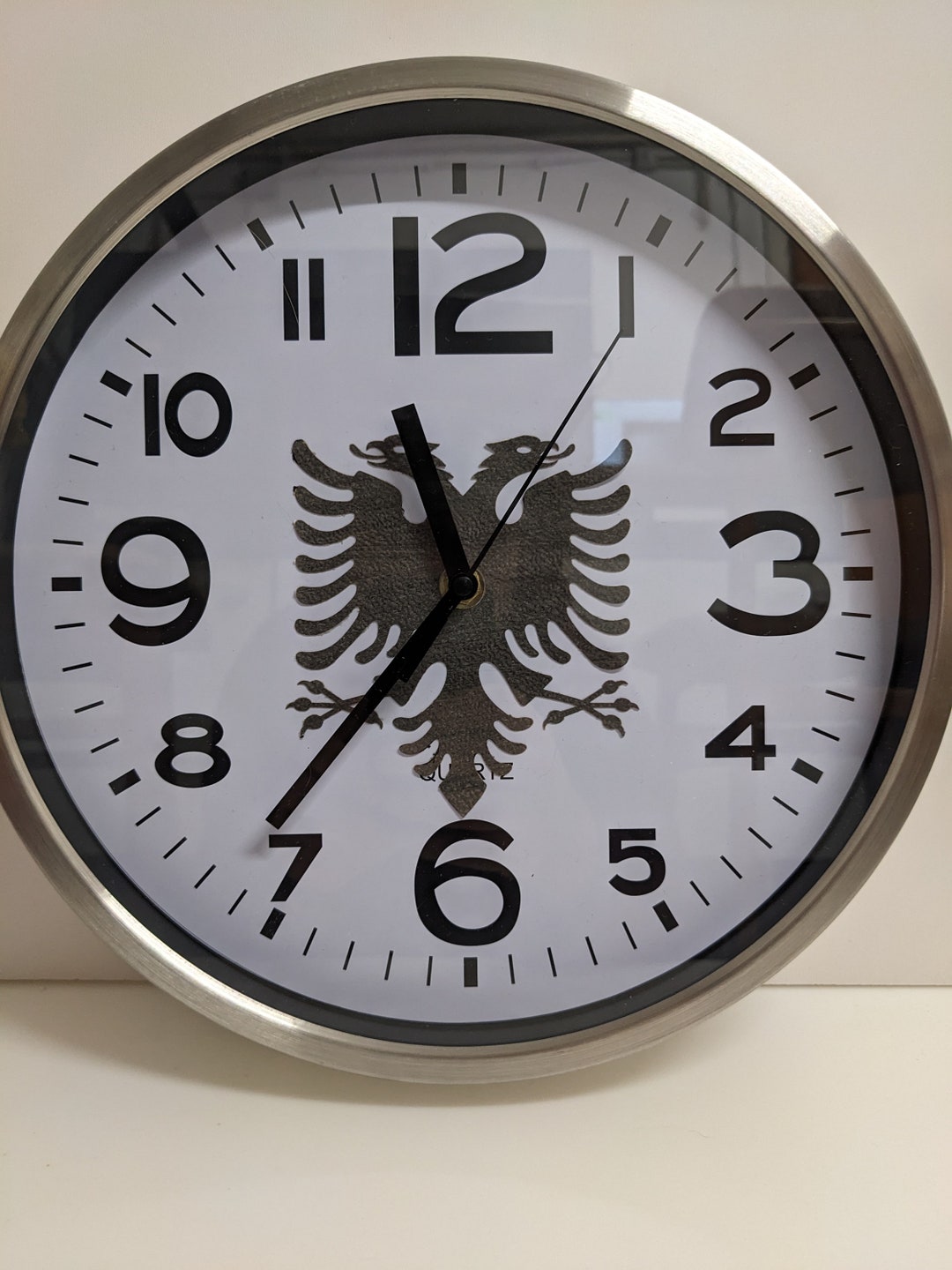 Wall Clock With the Albanian Eagle - Etsy