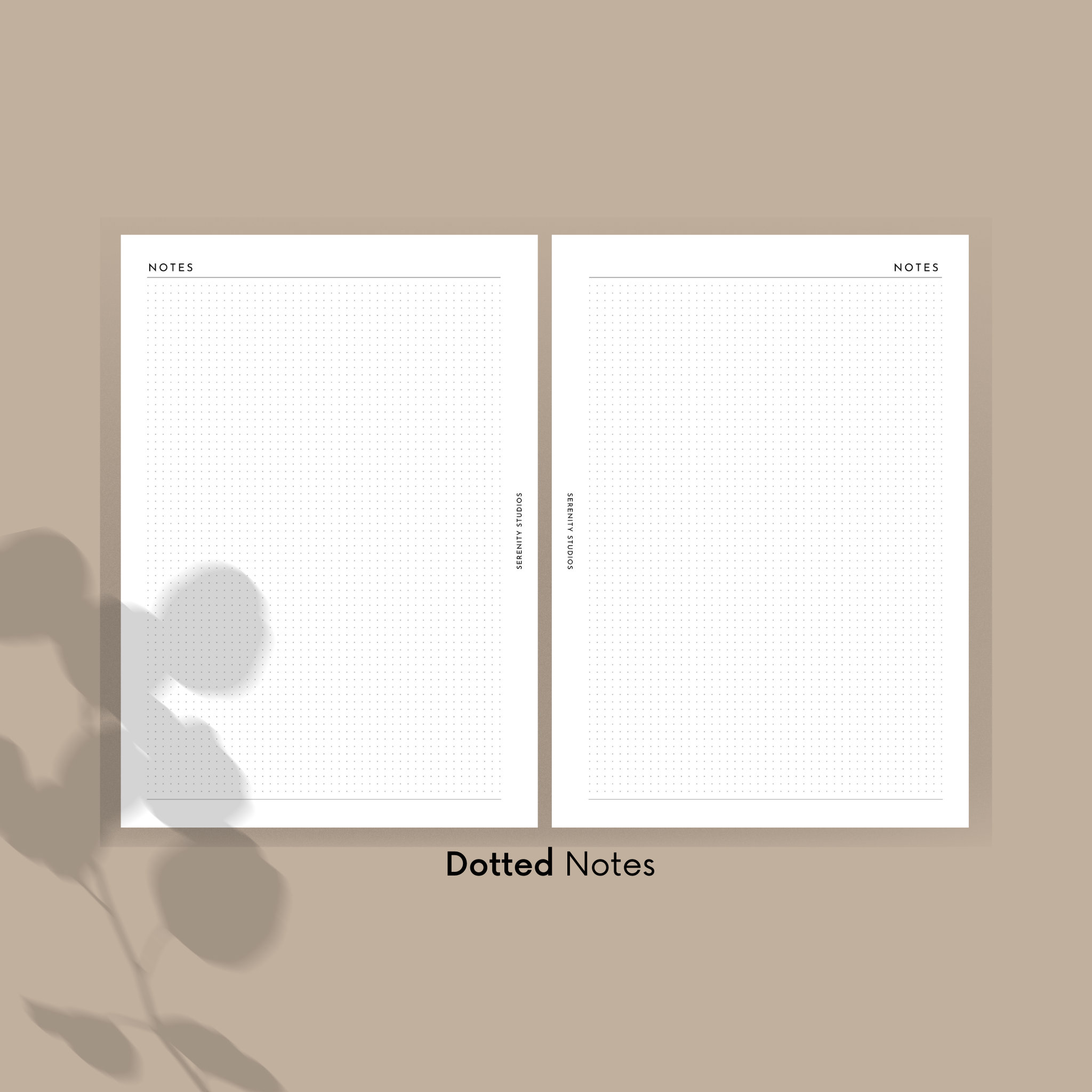 Planner Notes Set Grid Notes Lined Notes Dotted Noted - Etsy