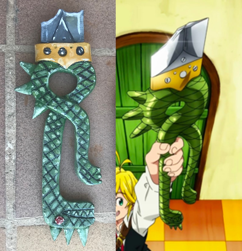 Anime Seven Deadly Sins, Fan Art, NANATSU NO TAIZAI, Weapons for ...
