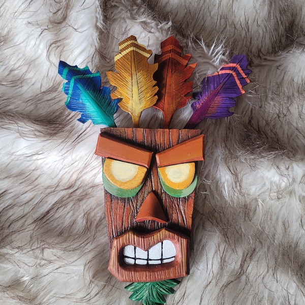 Crash Bandicoot Mask - Etsy