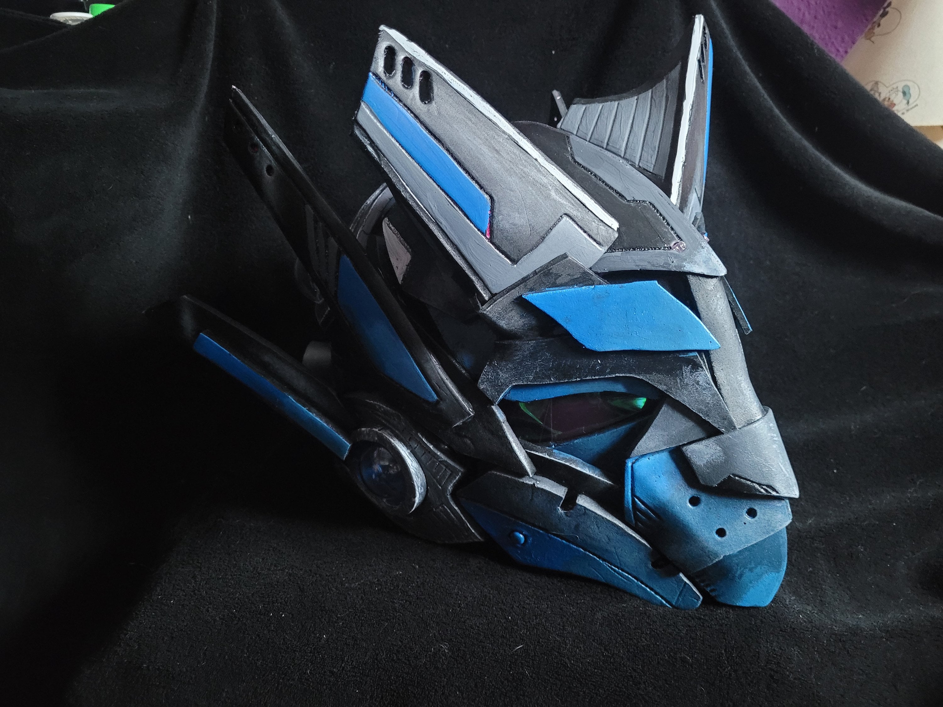 Cibercat - Helmet - Etsy